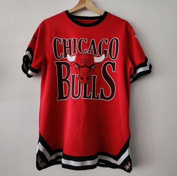 Vintage | Shirts | Vintage 9s Chicago Bulls Home Warm Up Fan Jersey ...